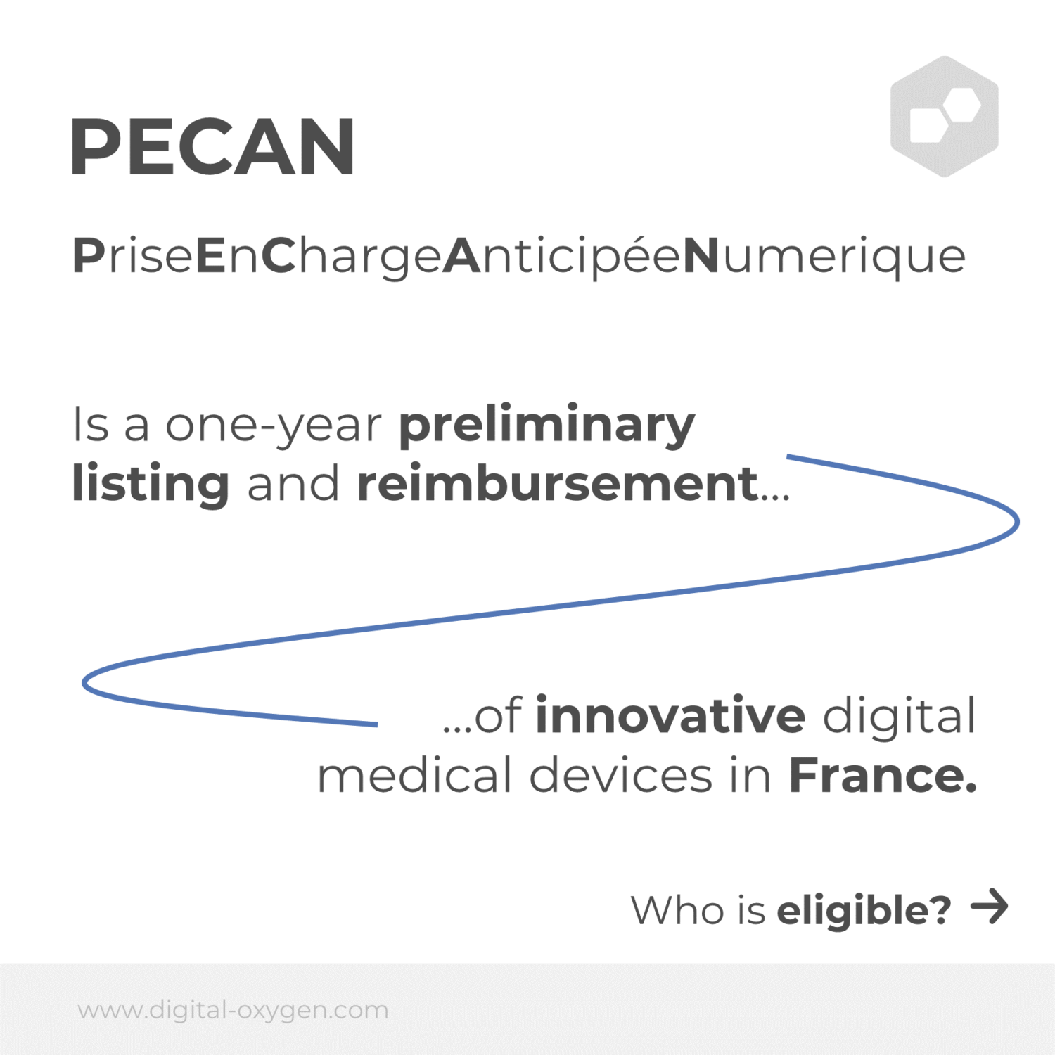Digital Oxygen also supports PECAN listing in France